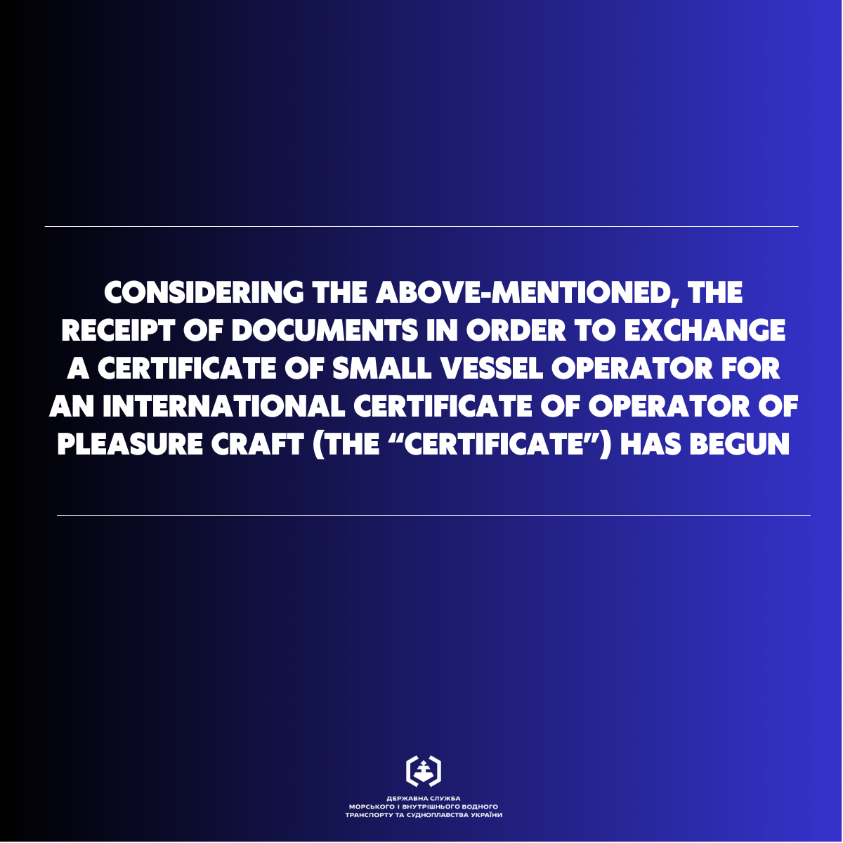 Considering the above-mentioned, the receipt of documents in order to ...